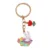 Cute Keychain Cat Heart Balloon Key Ring Enamel Key Chains Friendship ...