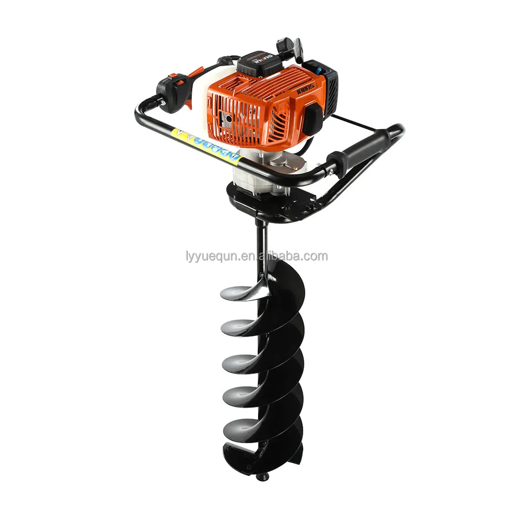 Professional Earth Drill Ground Earth Auger 52cc 2 Stroke Gasoline Tree ...