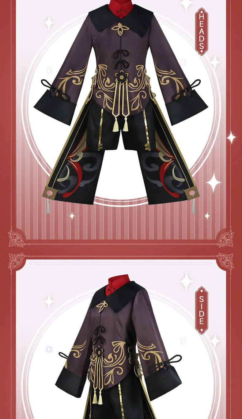 Genshin Impact Hutao Cosplay Costume: Carnival and Halloween Women's ...