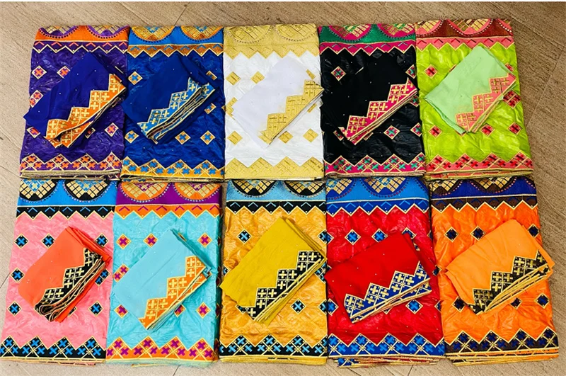 Shop High Quality Bazin Fabric - African 100% Cotton