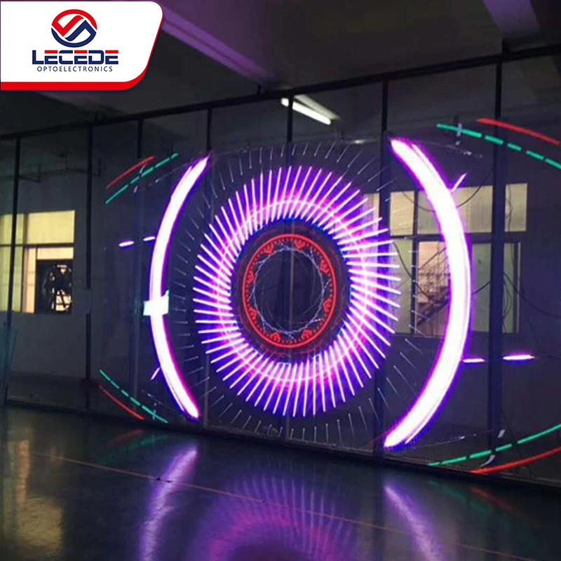 High Quality Transparent LED Video Wall for Indoor Use