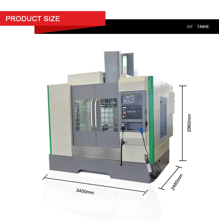 Vmc 5-axis 4 Axis Cnc Milling Machine Cnc Vertical Cnc Machining Center Vmc650 Vmc850 Vmc1160 ...