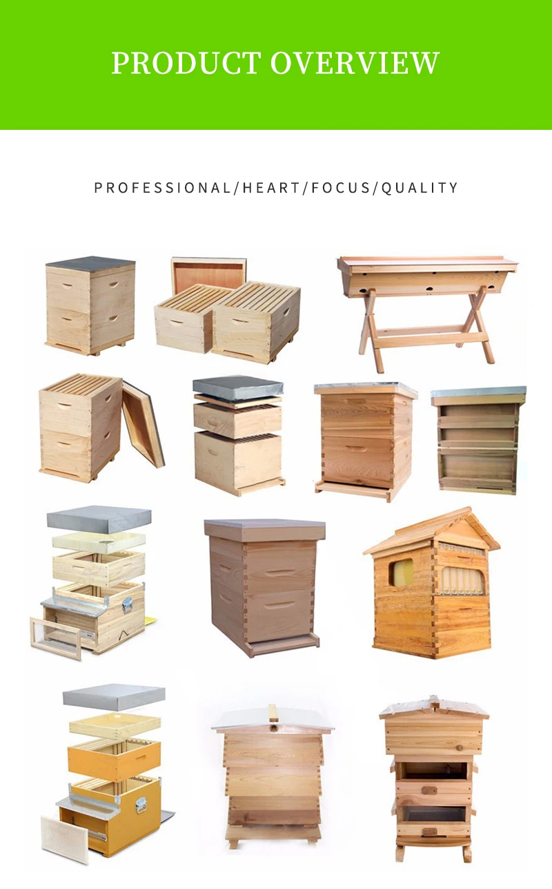 Manufacturers Langstroth Beehive Kit Bee Hives Complete Beekeeping Bee ...