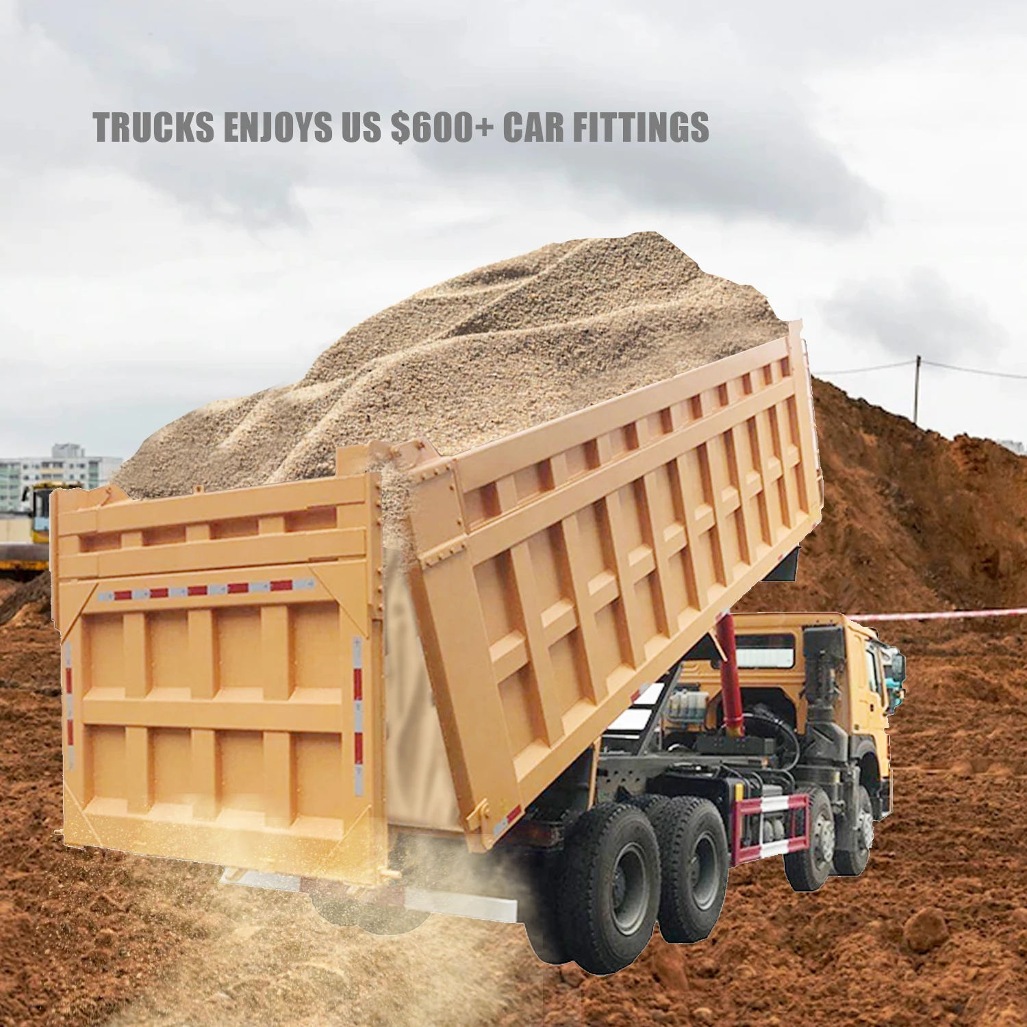 Sinotruk Heavy Camions Dumper Tipper 30t Dump Truck Diesel Dump Truck 6 ...
