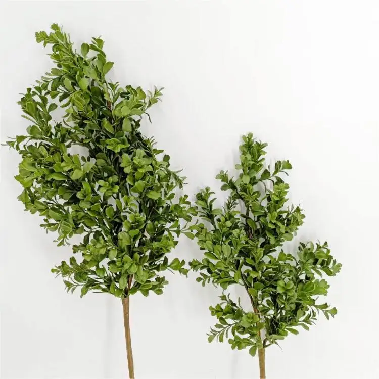 Boxwood Apray Artificial Green Artificiel Plant Boxwood Stems| Alibaba.com
