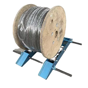 Custom Cable Reel Rotator Cable Drum Roller Platform For Wire Cable ...