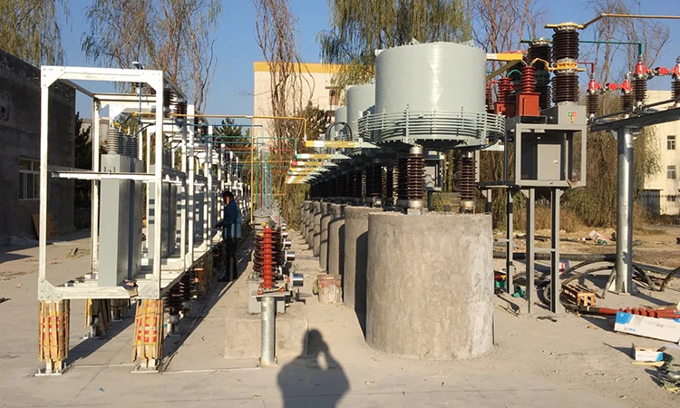 Outdoor Type 11kV 33kV Kvar Harmonic Filter Capacitor Bank for Electric ...