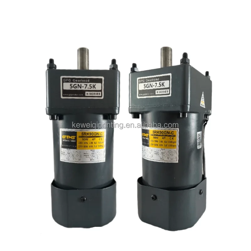 GPG 90W AC Gear Motor with Reduce Gear Box - Reliable Power