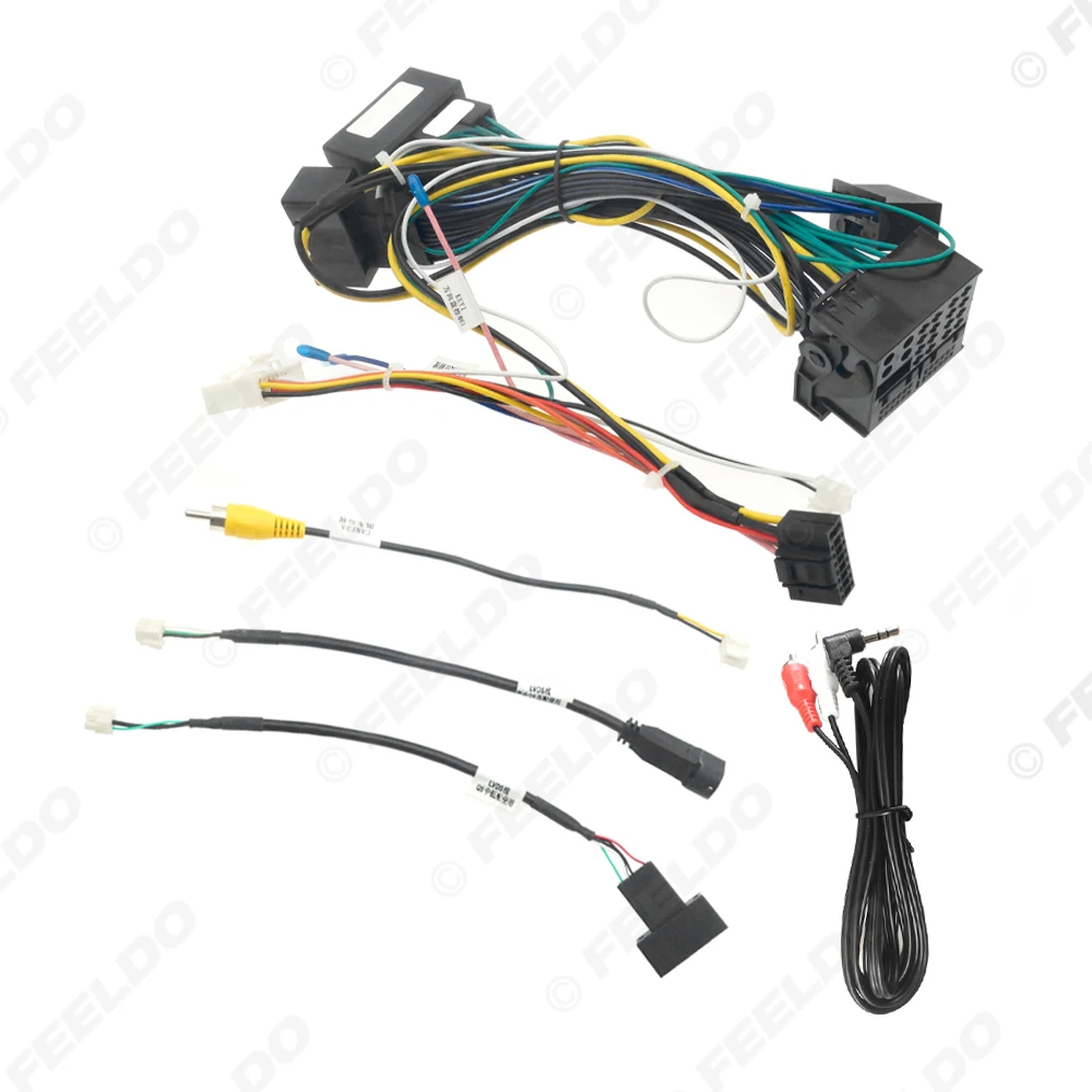 Car 16pin Power Cord Wiring Harness Adapter for Audi Q5/A4L/A1