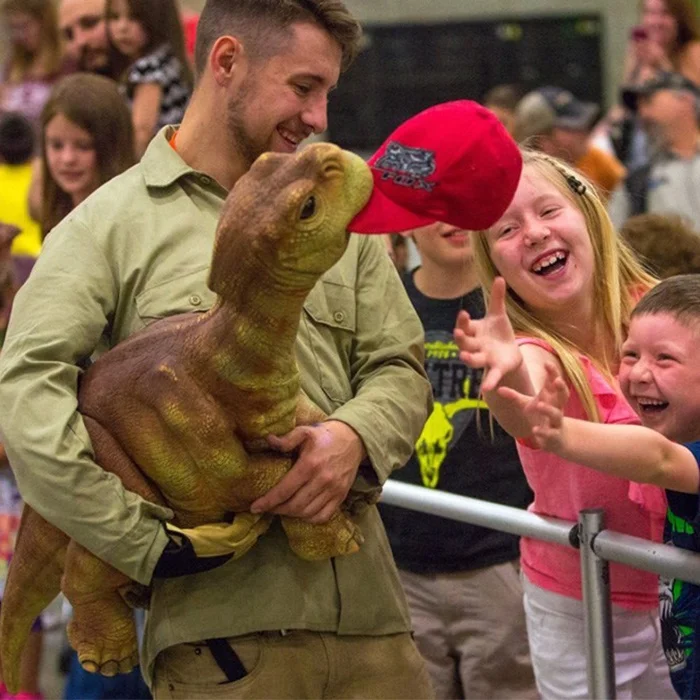 Funny Velociraptor Puppet - Perfect for Kids' Playgrounds