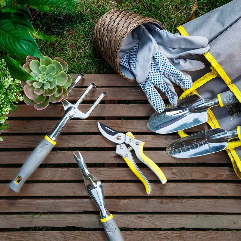10 Piece Stainless Steel Gardening Tool Set for Digging