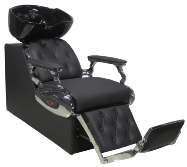 New Barber Chair Shampoo Basin Chair Salon Station Shampoo Bed QZ-W01A ...