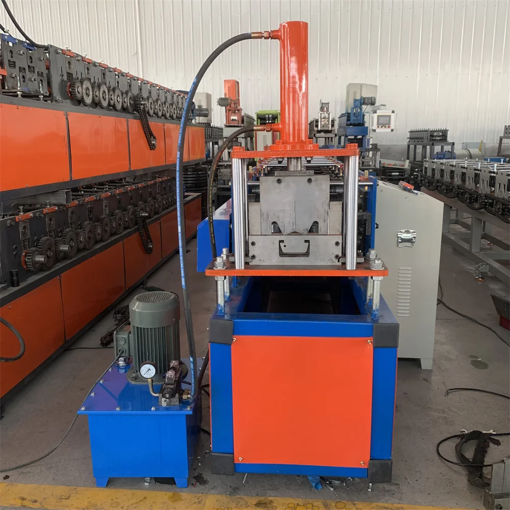 Steel Truss C Shape Purlin Making Machine Stud and Truck C Purlin Roll Forming Machine Factory ...