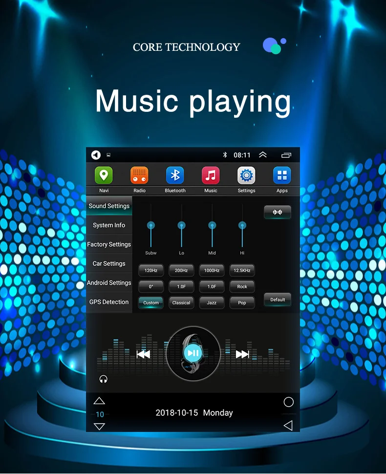Vertical Screen Android Car Radio for Nissan X-Trail 2008-2012