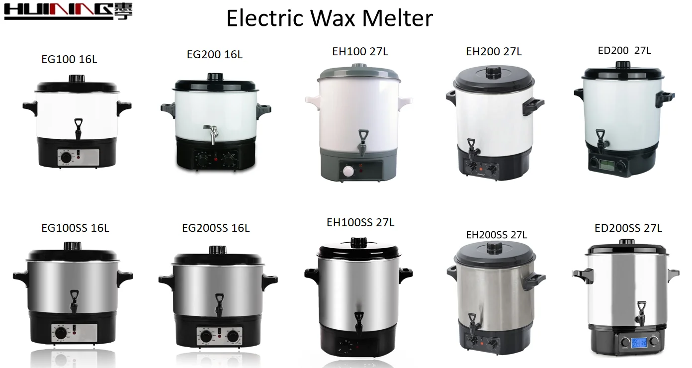 Stainless Steel Large Size Wax Melting Machine With Instant Pour Spout ...