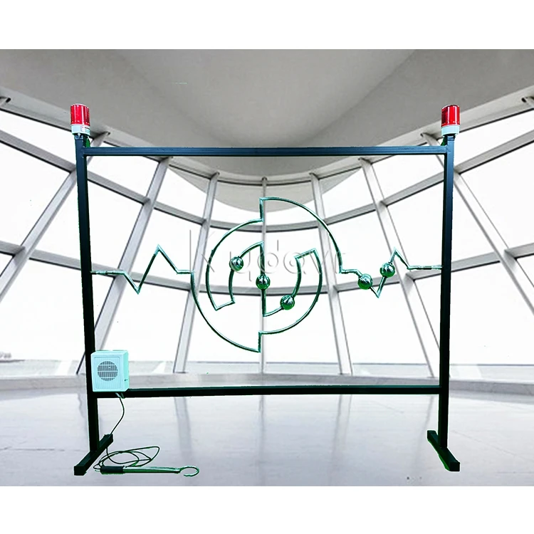 Amusement Park Custom Giant Electric Stalls Steady Hand Challenge