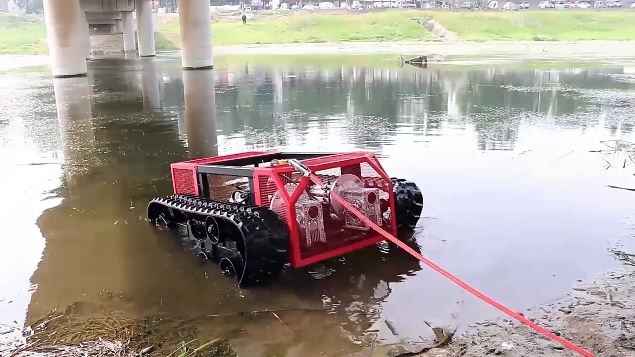Waterproof Ip68 Underwater Robot Chassis Ava-u13 Dredge Cleaning Robot ...
