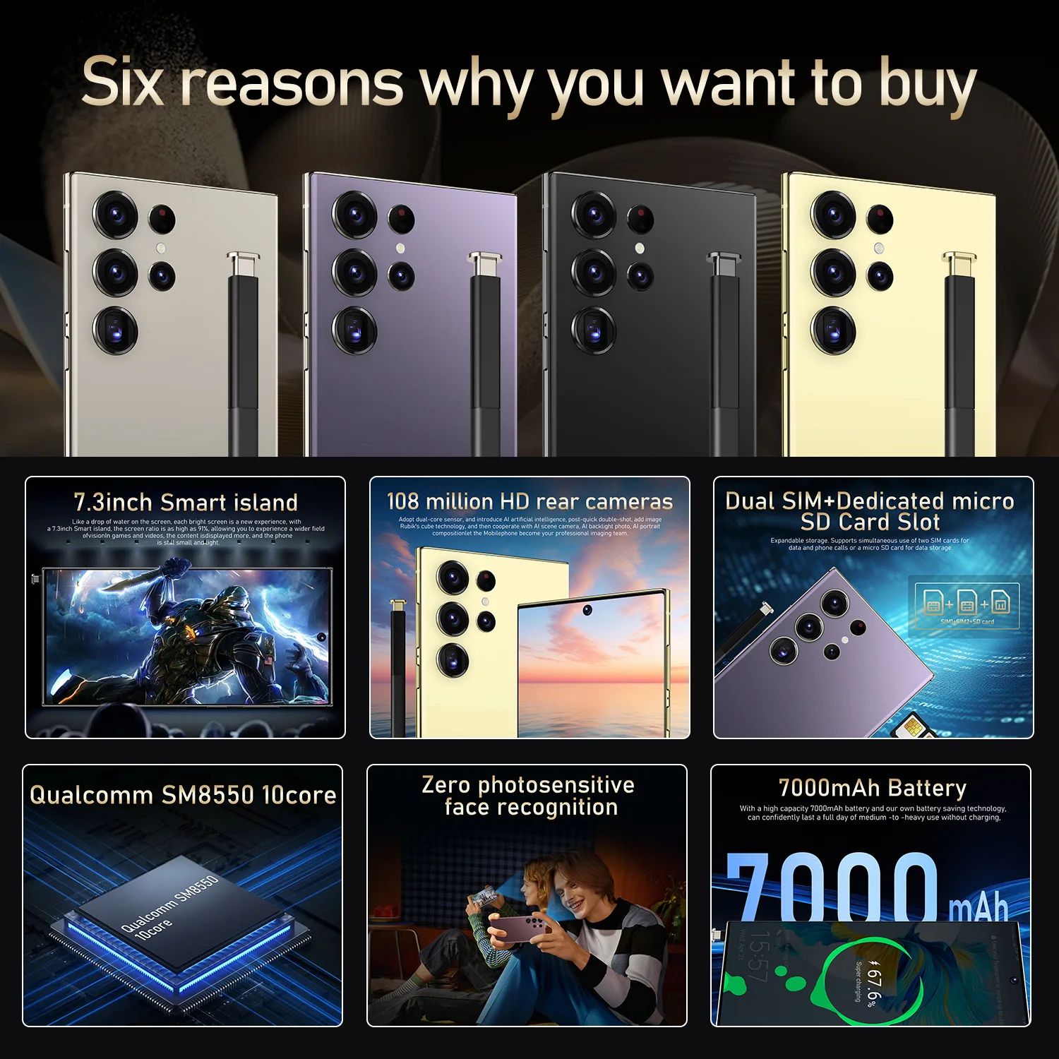 Factory Wholesale S25 Ultra Android Smart Mini Mobile PHONE SUPPLIER ...