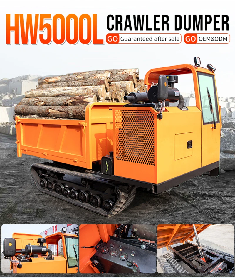 Harga Rendah Penjualan Truck Pengangkut Buah Sawit Crawler Dumper Semua ...
