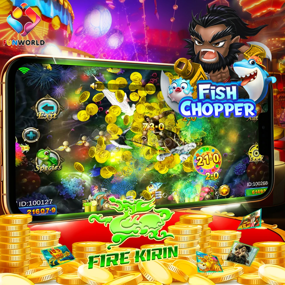Fish Game Table Software Arcade Fish Shooting Game Software Customize ...