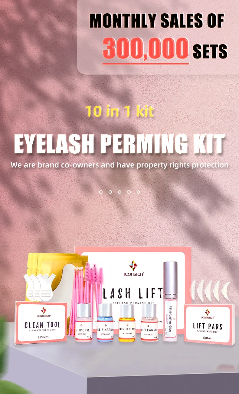 Iconsign Lash Lift Kit - Professional Eyelash Perm Tools