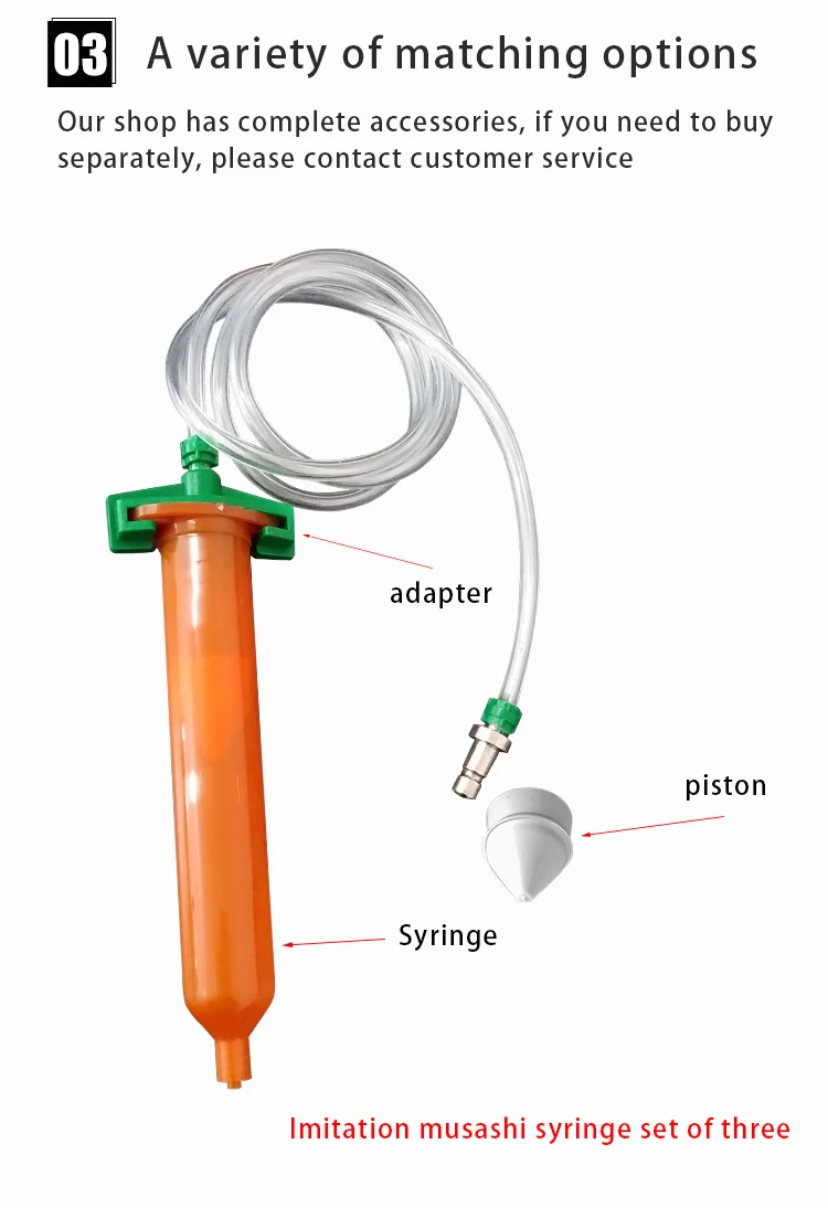 High Quality Brown Dispensing Pneumatic Glue Syringes Dispenser Musachi ...