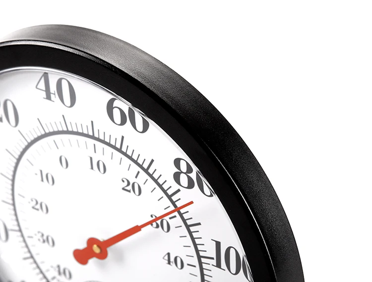 10 Inch Plastic Dial Wall Thermometer-hygrometer Household Room Analog ...