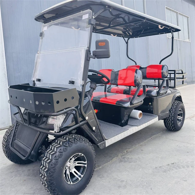 4 Seater Electric Golf Carts Buggy Car With Rain Protection - Buy Golf ...