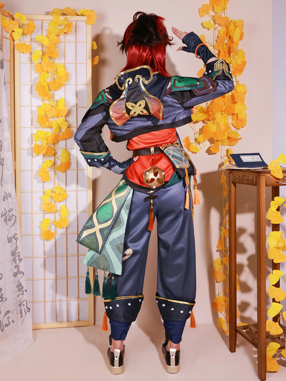 Gaming Cosplay Costume Genshin Impact Men Anime Ming Min Liyue Lion Boy ...