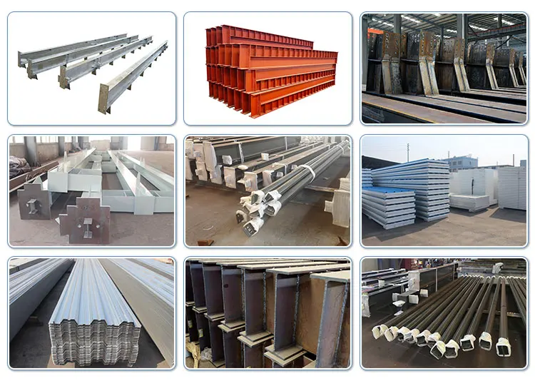 Prefabricated Sandwich Panel Steel Building Garage