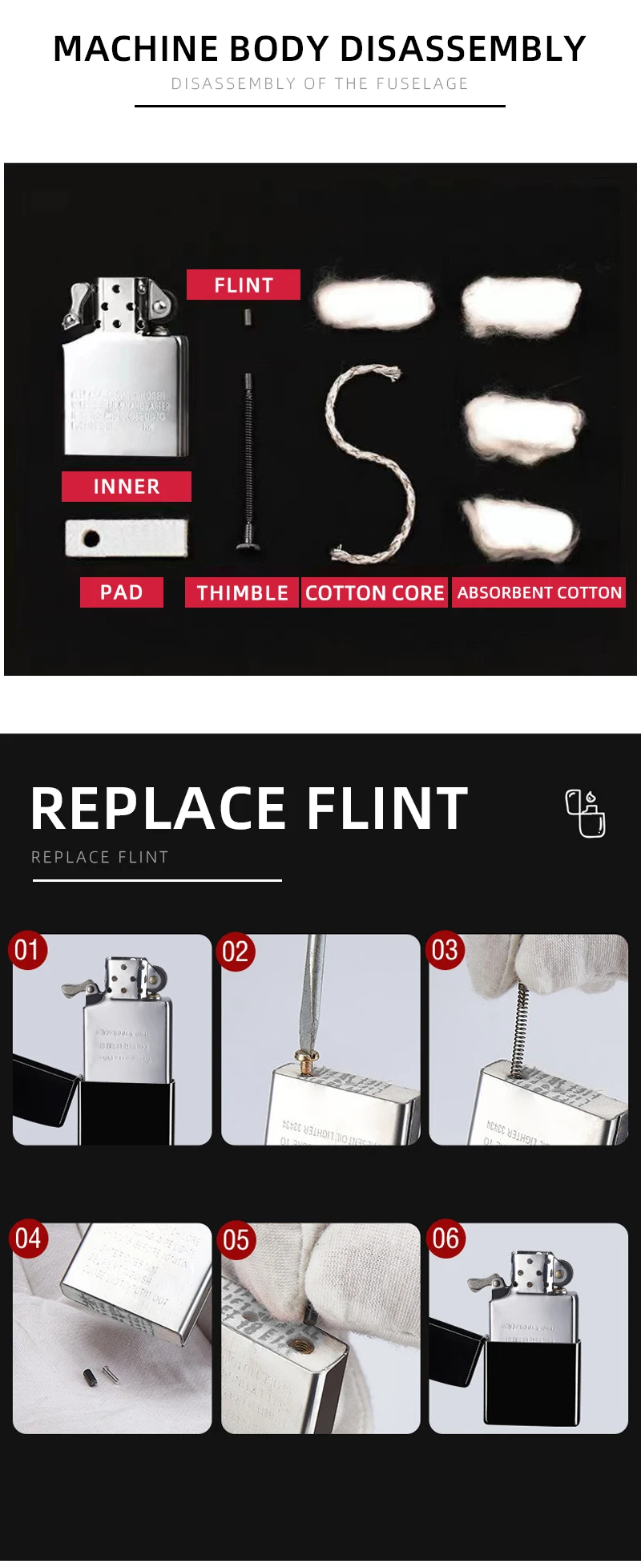 Jt6200 New Fighter Jet Relief Craft Kerosene Lighter Metal Retro ...