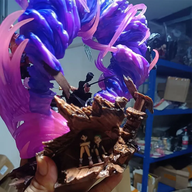 One Pieced King Vice Yama Ghost Luffy Anime Figures Zoro