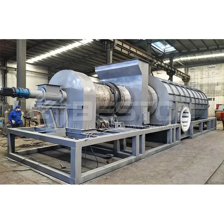 Beston Group Biochar Production Equipment - Rice Husk Charcoal Making ...