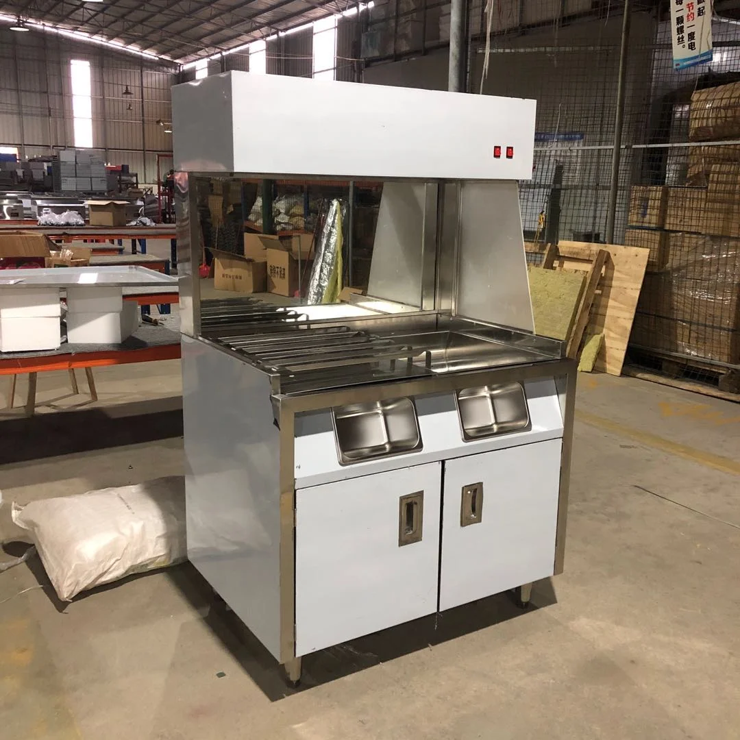 Electric KFC Fast Food Restaurant Equipment - Counter Top Vertical ...