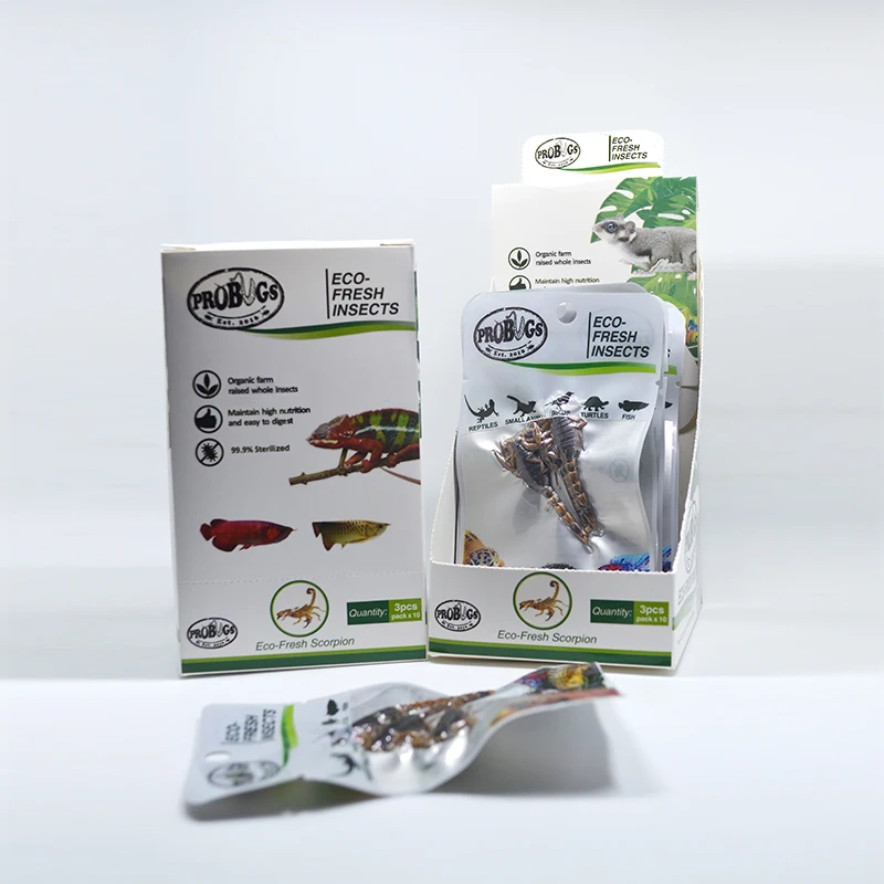 Eco Fresh Pet Food: Edible Scorpion Protein for Reptiles - Nutritious ...
