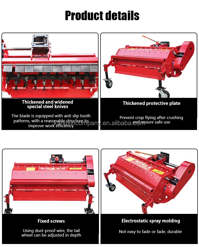Easy Operation Supply Tractor Straw Returning Machine With Low Price ...