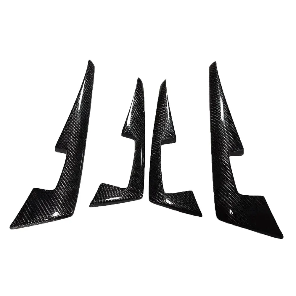 Carbon Fiber Front Bumper Canards 2020 For Lamborghini Huracan Evo Rwd ...