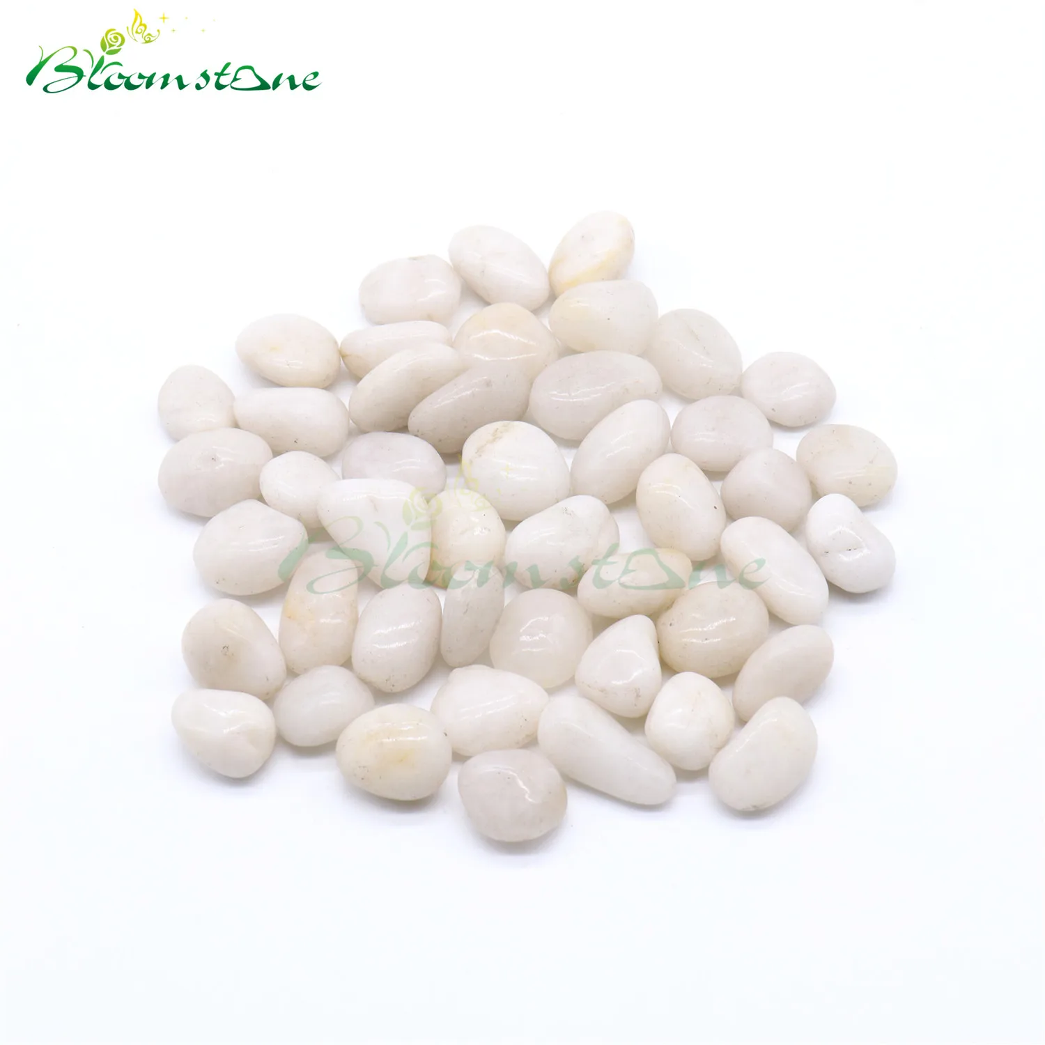 Decorative Stone Snow White Pebbles for Landscaping