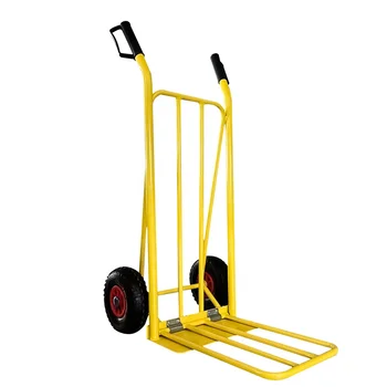 Portable Two Wheel 250kg Load Hand Heavy Duty Industrial Trolley Truck ...