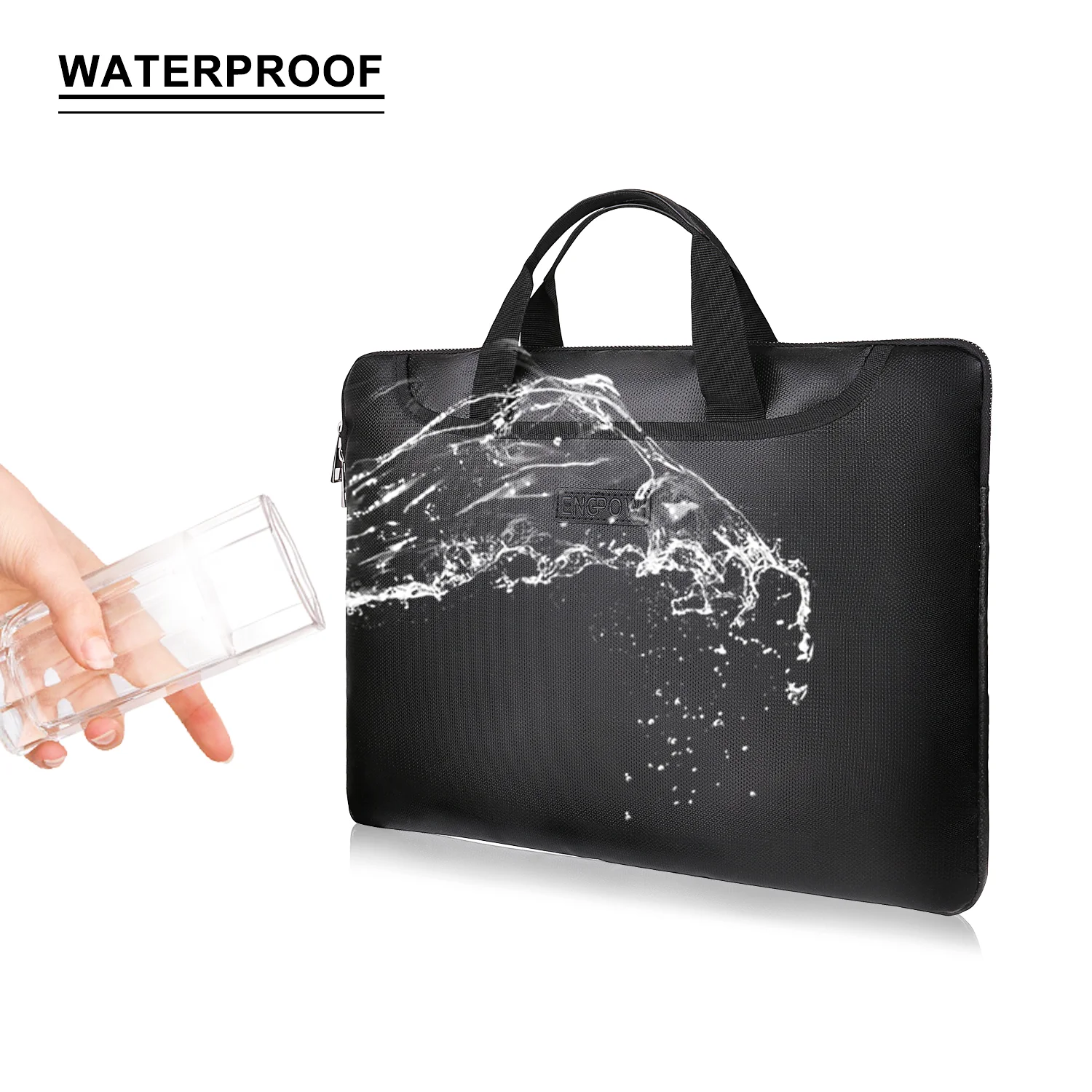 YIHUAXING Upgraded Fireproof and Waterproof Silicone Briefcase Business ...