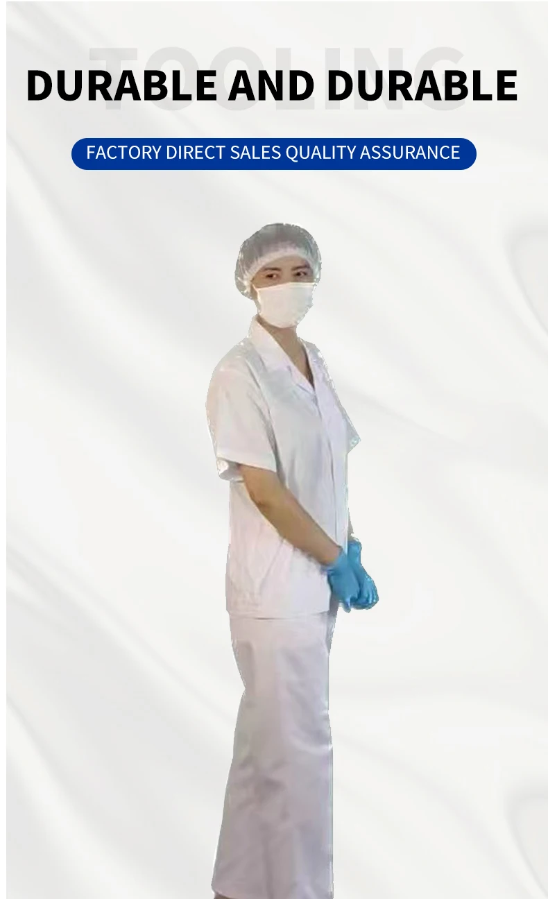 Unisex Reusable Oil-proof Industrial Uniforms Cleanroom Waterproof Work ...