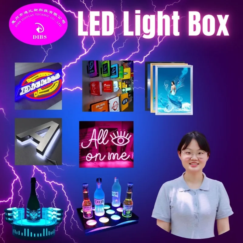 Factory custom LED light box, LED Glorifier and Display Rack Product ...