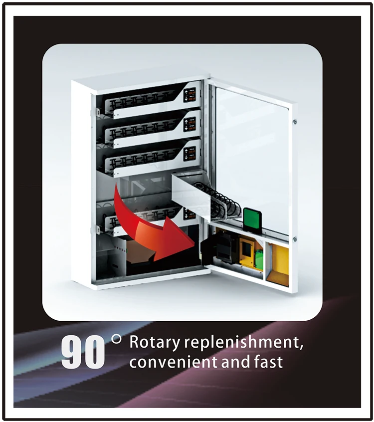 Wall Mounted 5 Channel Snack Vending Machines for Sale