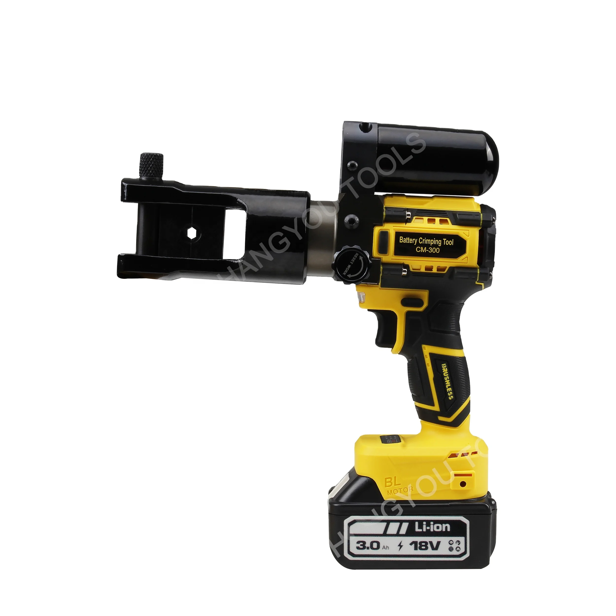CM-300 Hydraulic Crimping Tool Battery Crimping Machine Battery Power ...