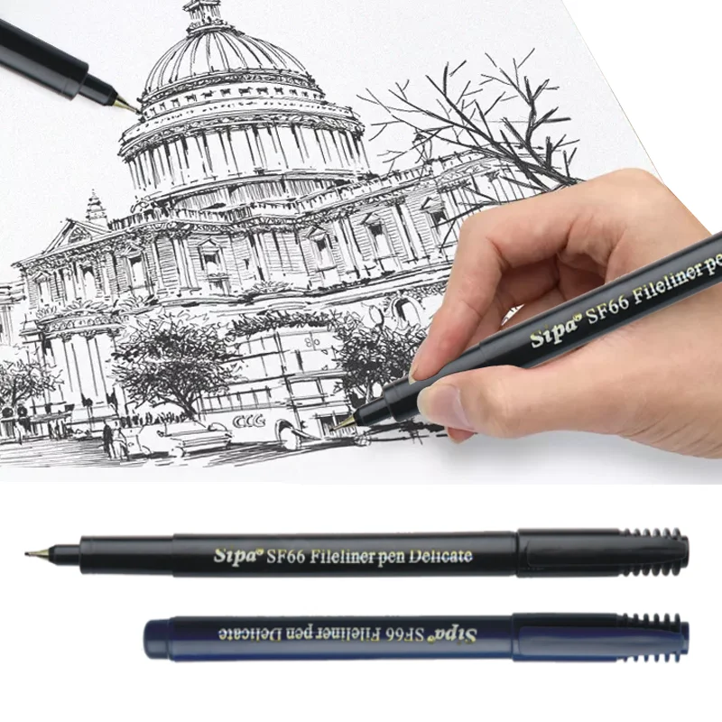 Sipa SF66 0.5MM Fine Tip Durable Waterproof Quick-drying Non-toxic Fine ...