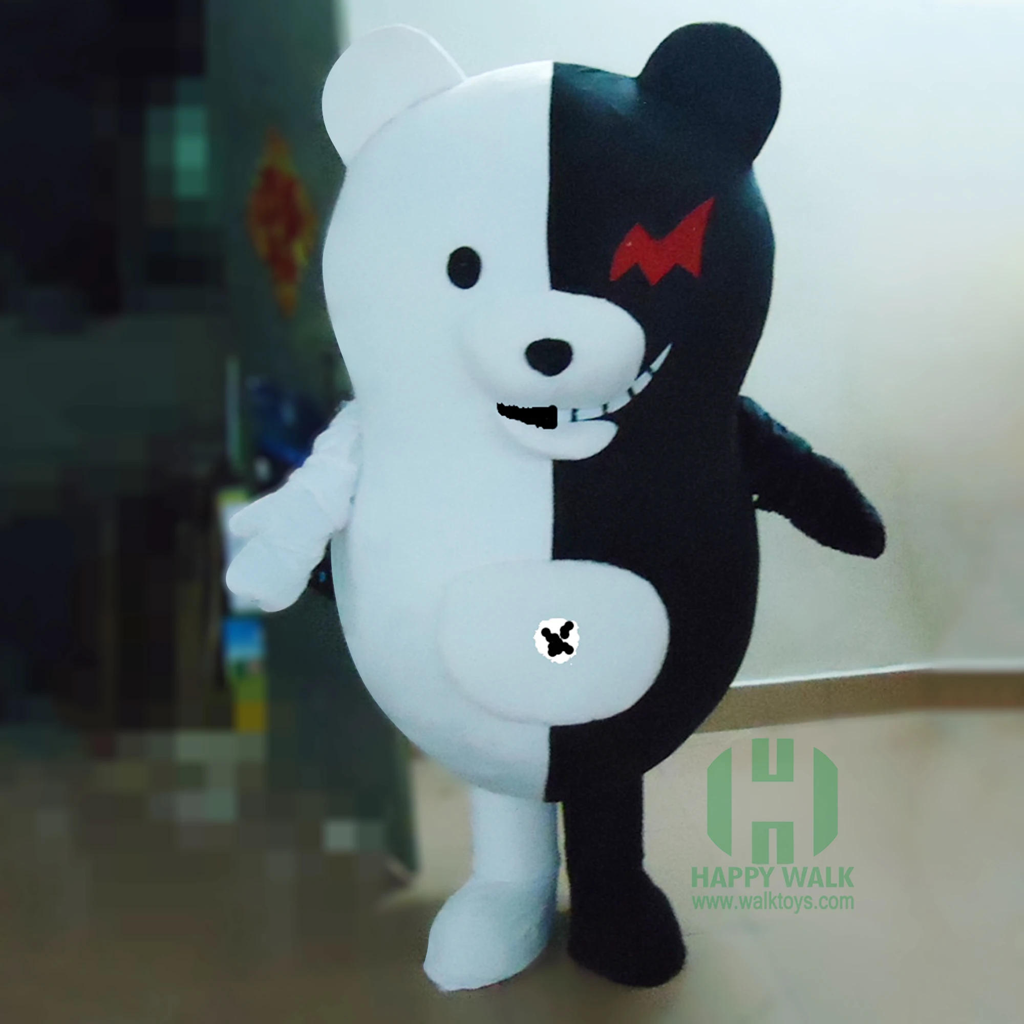 Custom Danganronpa Bear Monokuma Cosplay Costume for Adults