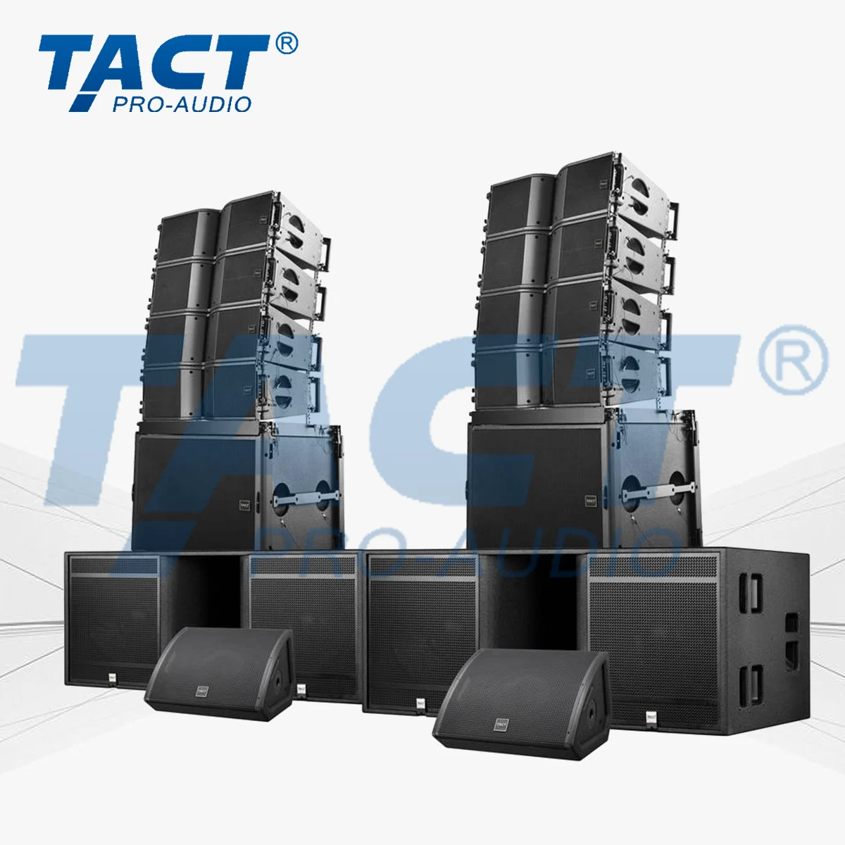 10 inch Two Way Active Passive Line Array Speaker Sound System Audio Rcf Line Array Speakers for ...