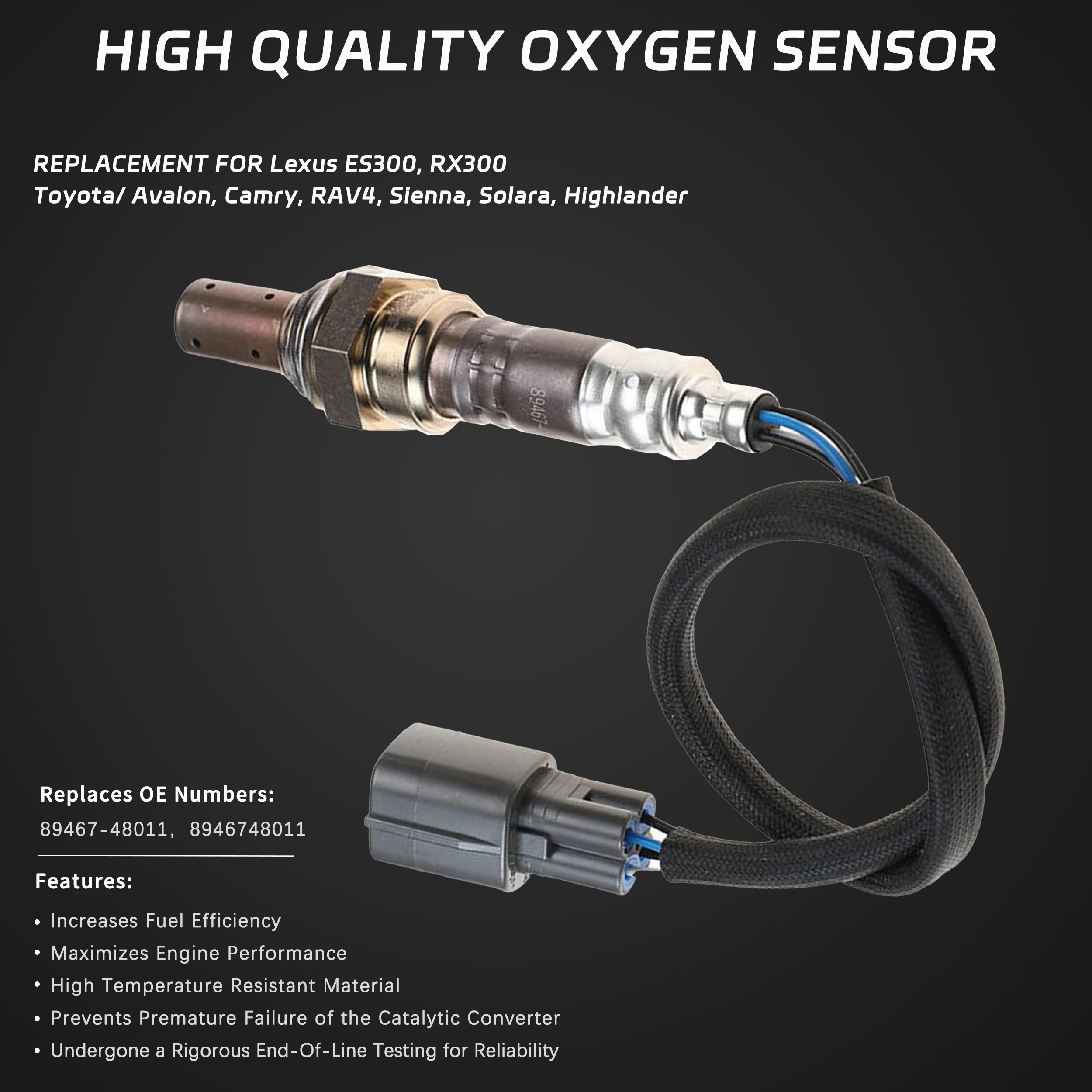 High Quality Original Air Fuel Ratio Sensor Lambda O2 for Toyota RAV4 ...
