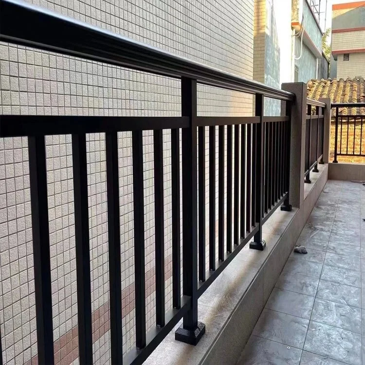 Villa Steel Guardrail Outdoor Louver Railing Roof Terrace Balcony New ...