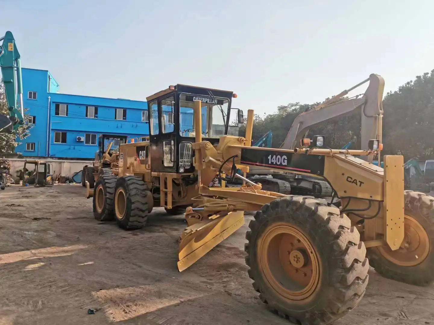 Original Cat 140g Used Motor Grader Cat 140g Wheel Grader 140 140h 140k ...